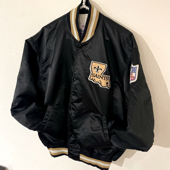 NFL Jackets & Coats | New Orleans Saints Vintage Satin Starter Jacket ...